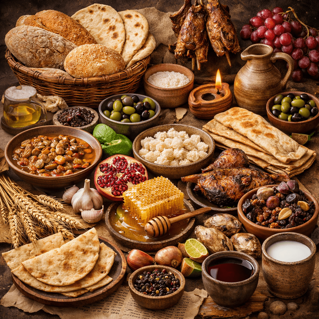 Foods in the Bible: A Complete Guide with Scripture References (KJV ...